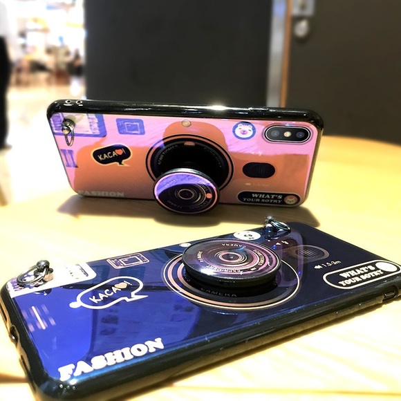 Accessories | Camera Like Phone Case Pop Socket Lanyard | Poshmark
